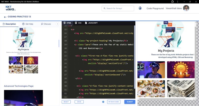 Dasu Vasanthati on LinkedIn: #nxtwave #ccbp #html #css #bootstrap ... Dasu Vasanthati on LinkedIn: #nxtwave #ccbp #html #css #bootstrap ...