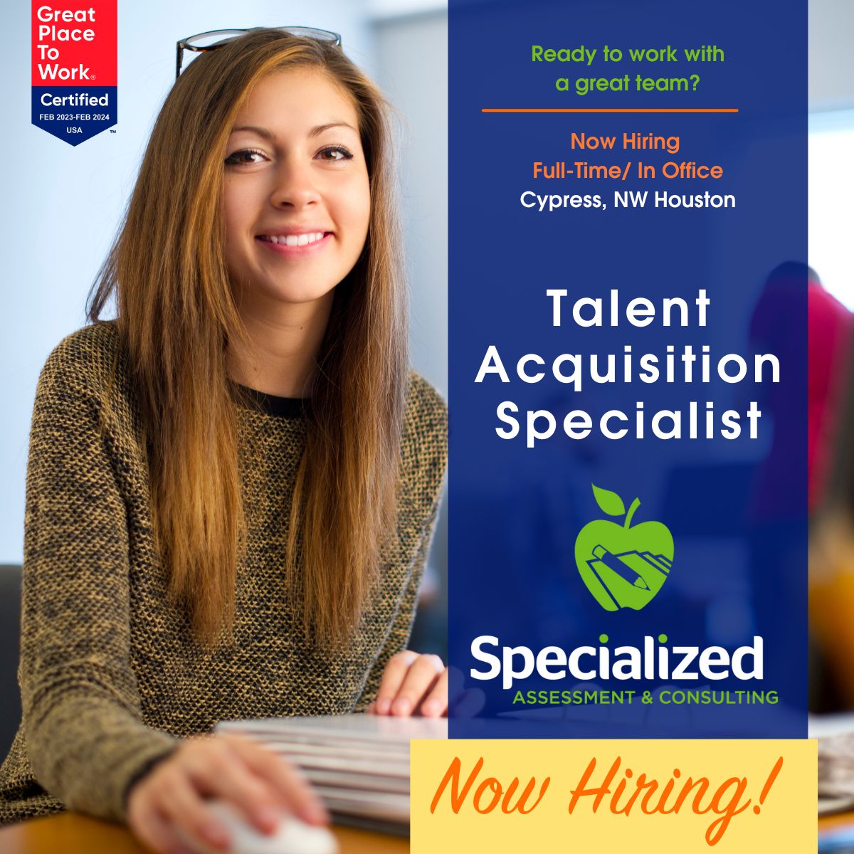 We are hiring a full-time talent acquisition specialist to join our ... We are hiring a full-time talent acquisition specialist to join our ...