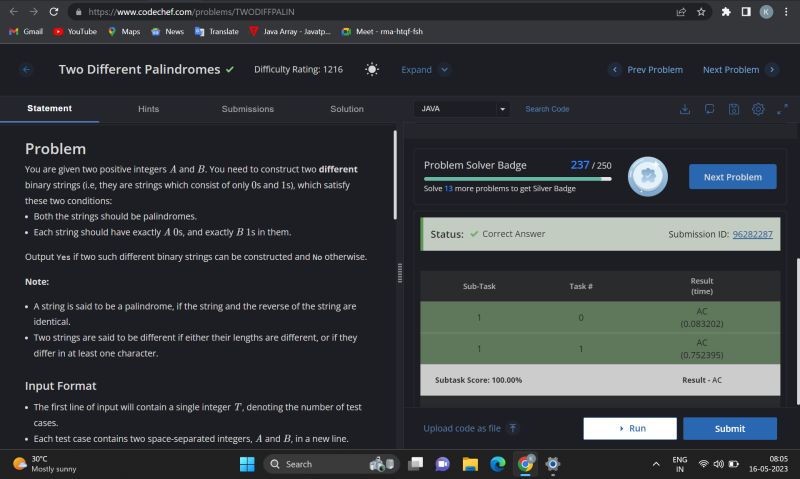#day7 #30daysofcodechallenge #codechef #java | Keerthana J #day7 #30daysofcodechallenge #codechef #java | Keerthana J