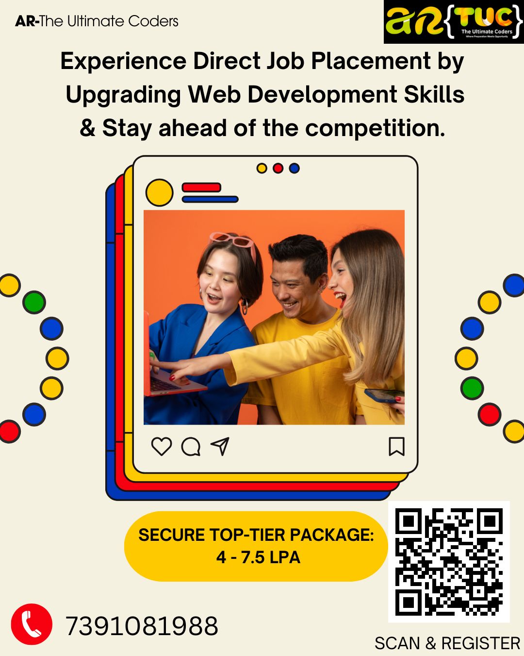🎨 Scan & Register For Free! 🎨 AR TUC Embark on your journey from ... 🎨 Scan & Register For Free! 🎨 AR TUC Embark on your journey from ...