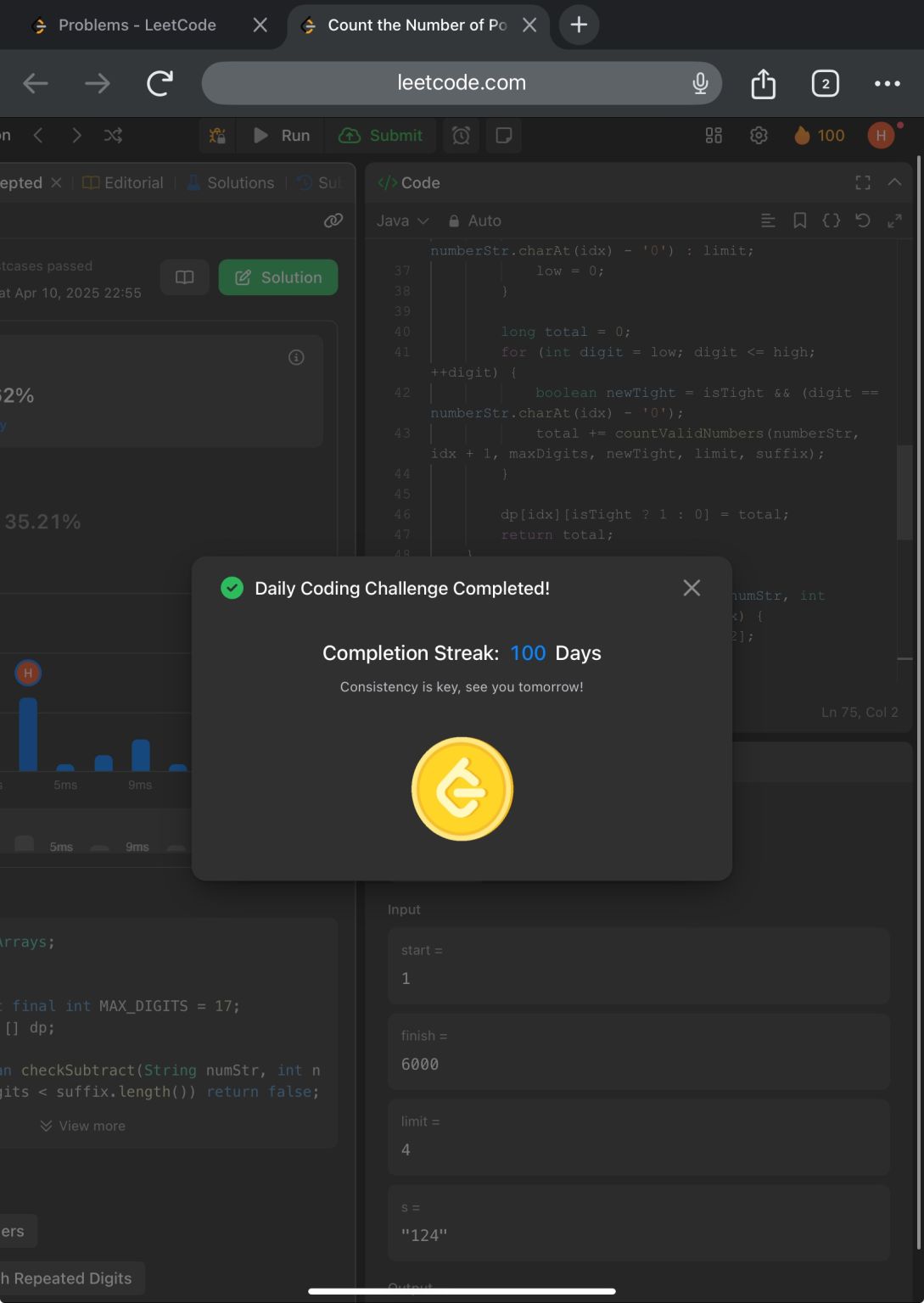 #100daysofcode #leetcode #problemsolving #datastructures #algorithms ... #100daysofcode #leetcode #problemsolving #datastructures #algorithms ...