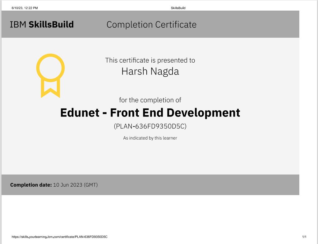 Harsh Nagda on LinkedIn: #frontend #development Harsh Nagda on LinkedIn: #frontend #development