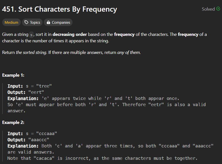 #leetcode #competitiveprogramming #sorting #hashmap #stringmanipulation ... #leetcode #competitiveprogramming #sorting #hashmap #stringmanipulation ...