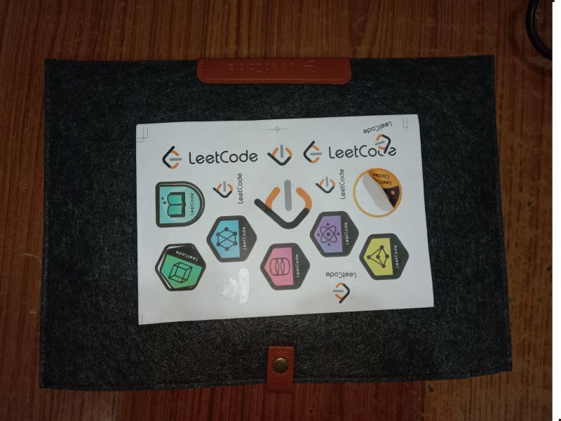 Thank you LeetCode for this amazing laptop cover ️ ️ ️ | Asmit Srivastava Thank you LeetCode for this amazing laptop cover ️ ️ ️ | Asmit Srivastava