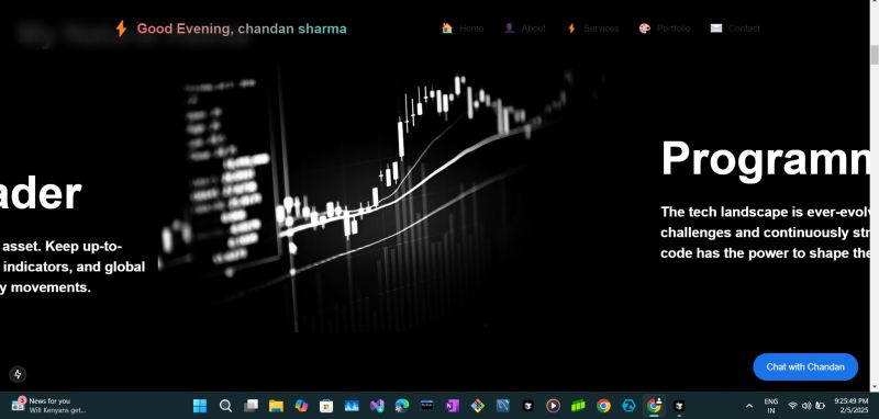 #nextjs #gsap #deepseekai #webdevelopment | Chandan Sharma #nextjs #gsap #deepseekai #webdevelopment | Chandan Sharma