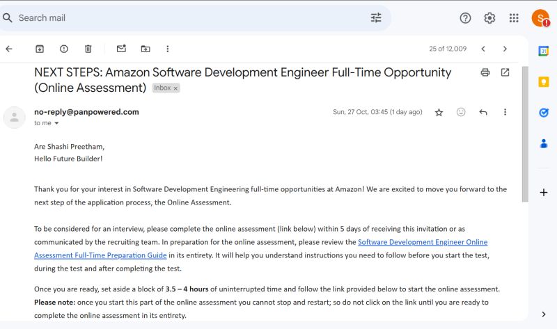 Shashi preetham Are on LinkedIn: #amazon #onlineassessment #dsa # ... Shashi preetham Are on LinkedIn: #amazon #onlineassessment #dsa # ...