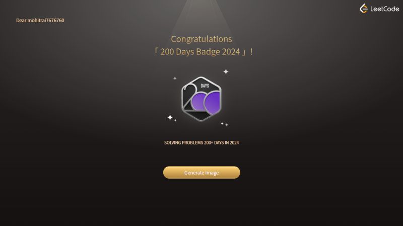Mohit Rai on LinkedIn: #leetcode2024 Mohit Rai on LinkedIn: #leetcode2024