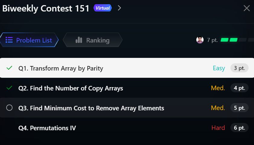 Abhijit Manna on LinkedIn: #leetcode #competitiveprogramming #dp Abhijit Manna on LinkedIn: #leetcode #competitiveprogramming #dp