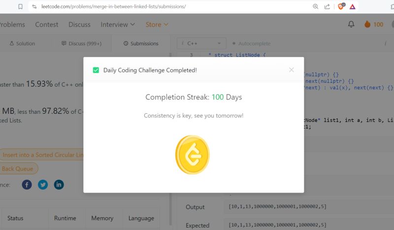 #streak #leetcode #dailychallenge | MORLA BHARGAVI #streak #leetcode #dailychallenge | MORLA BHARGAVI