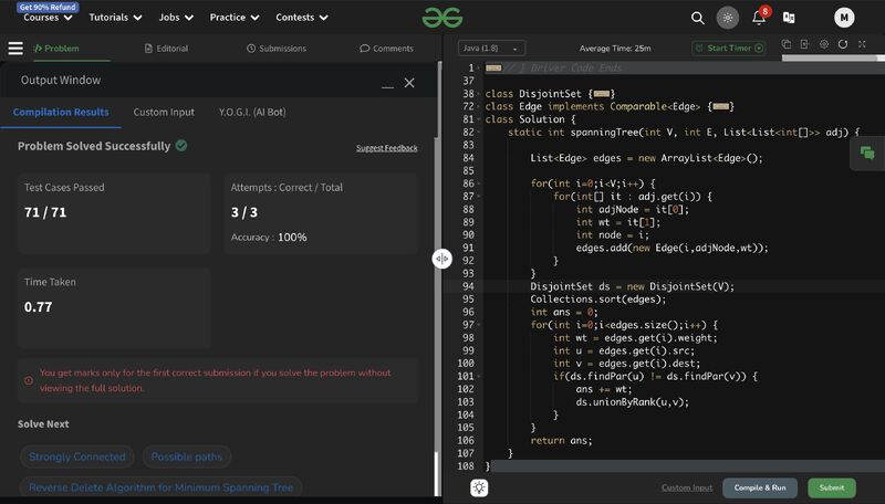 Mohd Saqib on LinkedIn: #coding #coding #dsa #graphs #kruskalalgorithm ... Mohd Saqib on LinkedIn: #coding #coding #dsa #graphs #kruskalalgorithm ...