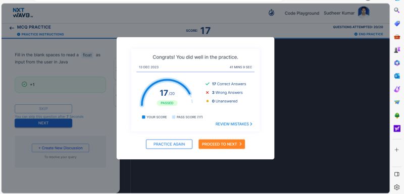 Sudheer Kumar Karempudi on LinkedIn: Reading User Inputs in Java MCQ ... Sudheer Kumar Karempudi on LinkedIn: Reading User Inputs in Java MCQ ...