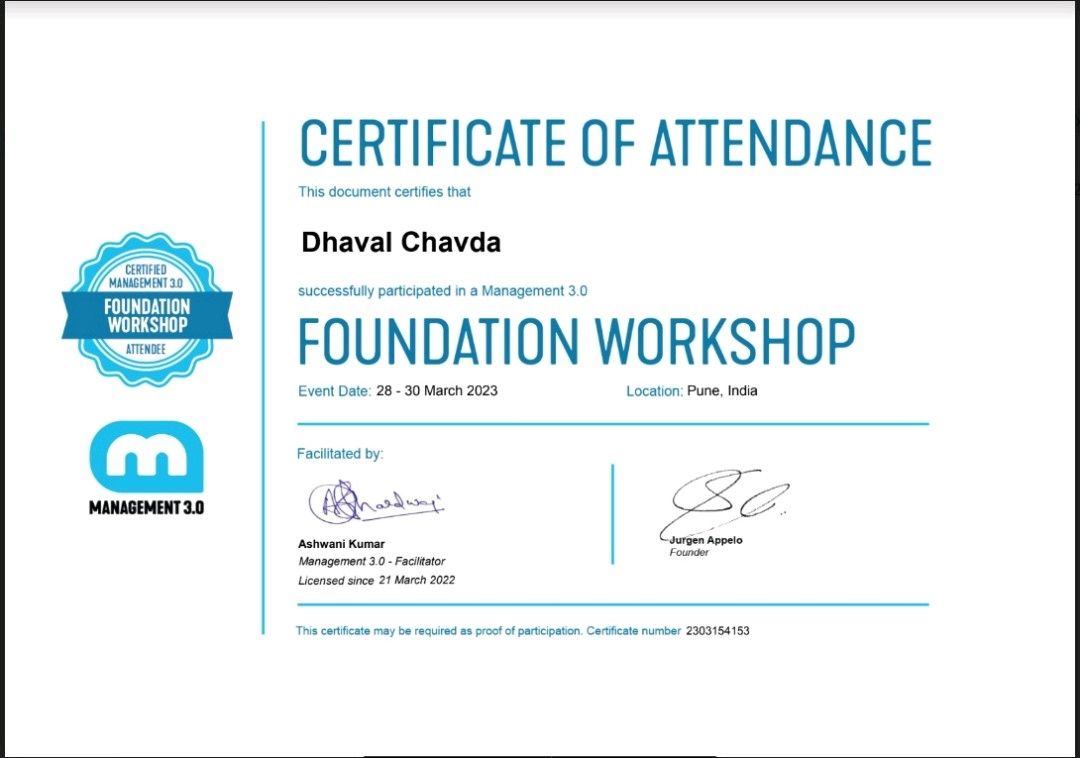 Dhaval Chavda on LinkedIn: #opportunity #management #globant Dhaval Chavda on LinkedIn: #opportunity #management #globant
