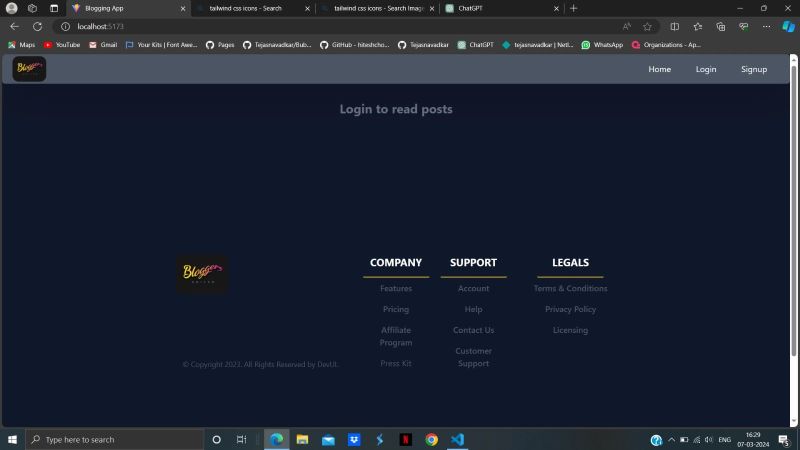 #reactjs #tailwindcss #appwrite #blogapp #webdevelopment # ... #reactjs #tailwindcss #appwrite #blogapp #webdevelopment # ...