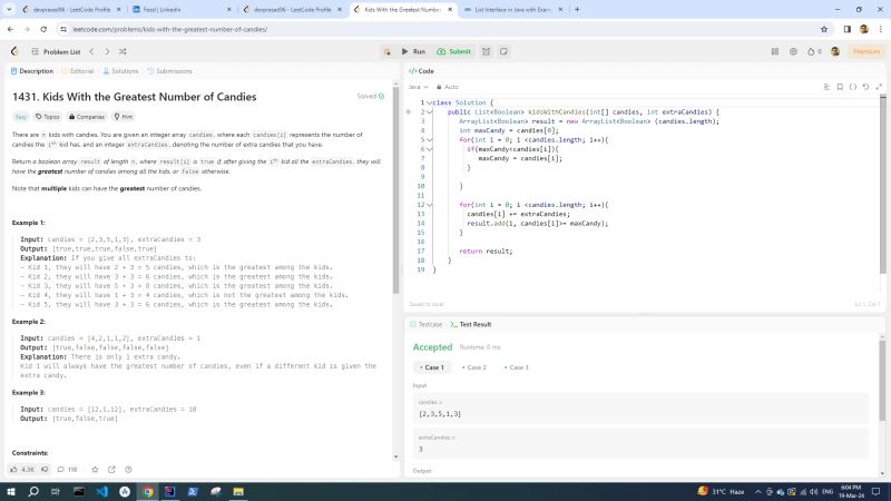 Dev Prasad on LinkedIn: #leetcodechallenge #dsachallenge #leetcode2024 ... Dev Prasad on LinkedIn: #leetcodechallenge #dsachallenge #leetcode2024 ...