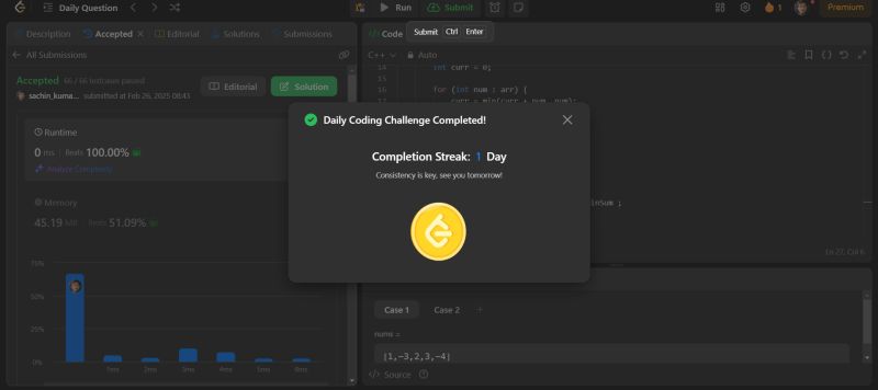 #leetcode #100daysofcode #challenge #dsa #cpp #problemsolving… | Sachin ... #leetcode #100daysofcode #challenge #dsa #cpp #problemsolving… | Sachin ...
