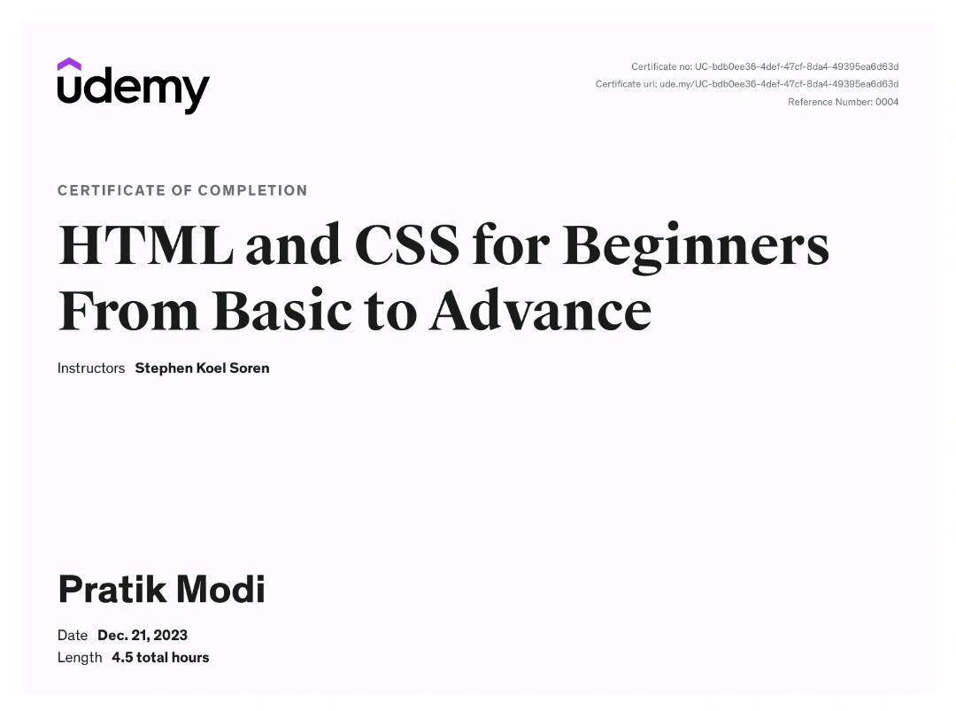 Pratik Modi on LinkedIn: #html #css #lifelonglearner Pratik Modi on LinkedIn: #html #css #lifelonglearner