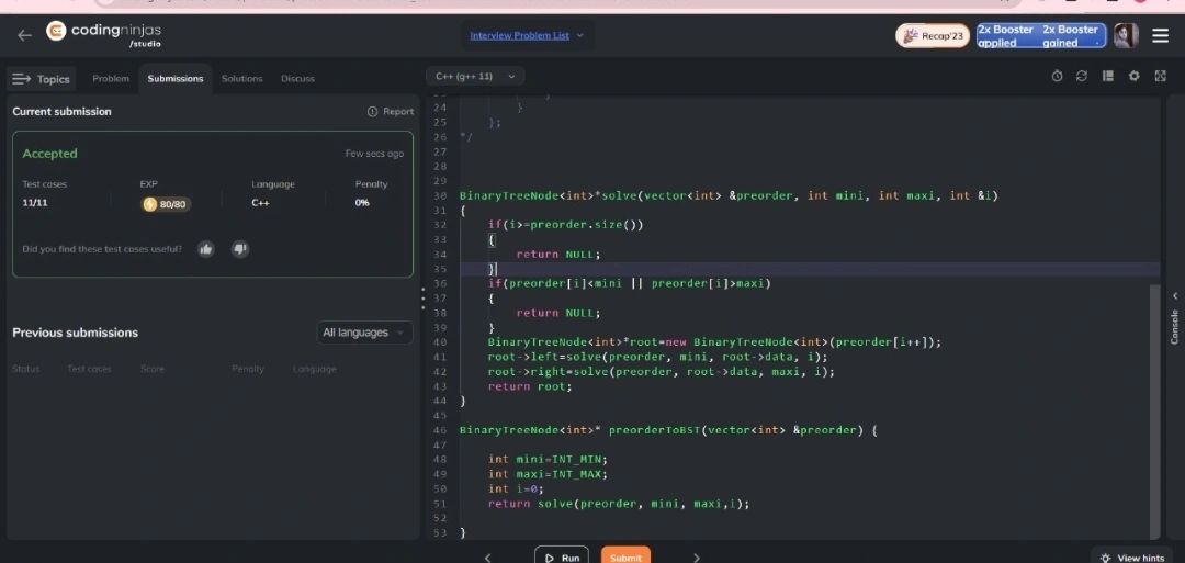 Resolved binary search tree with #100daysofcodechallenge | Chirag Singh ... Resolved binary search tree with #100daysofcodechallenge | Chirag Singh ...