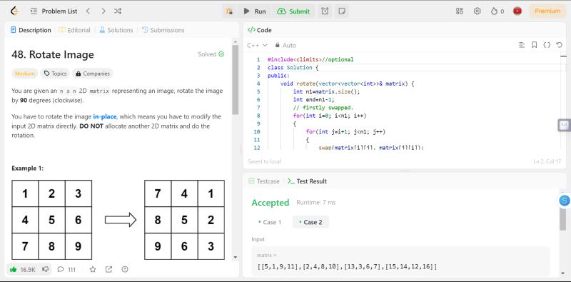 Rohit Jangid ️ on LinkedIn: #leetcode #leetcodechallenge #codingjourney ... Rohit Jangid ️ on LinkedIn: #leetcode #leetcodechallenge #codingjourney ...