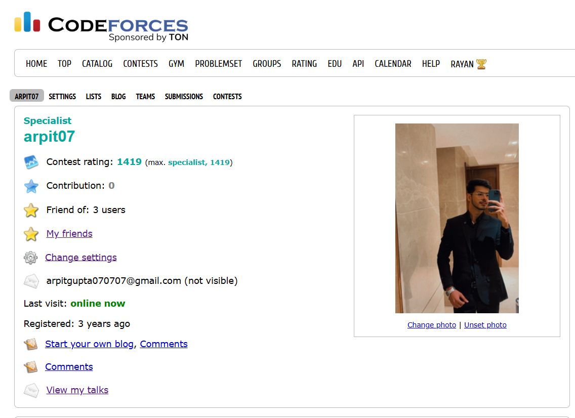 Arpit Gupta on LinkedIn: #competitiveprogramming #codeforces #milestone ... Arpit Gupta on LinkedIn: #competitiveprogramming #codeforces #milestone ...