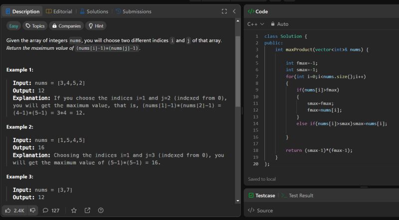 How to find the maximum product of integers in an array | Sajjad Ansari ... How to find the maximum product of integers in an array | Sajjad Ansari ...