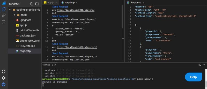 Dhanush S on LinkedIn: #nodejs #api #webdevelopment #programming # ... Dhanush S on LinkedIn: #nodejs #api #webdevelopment #programming # ...