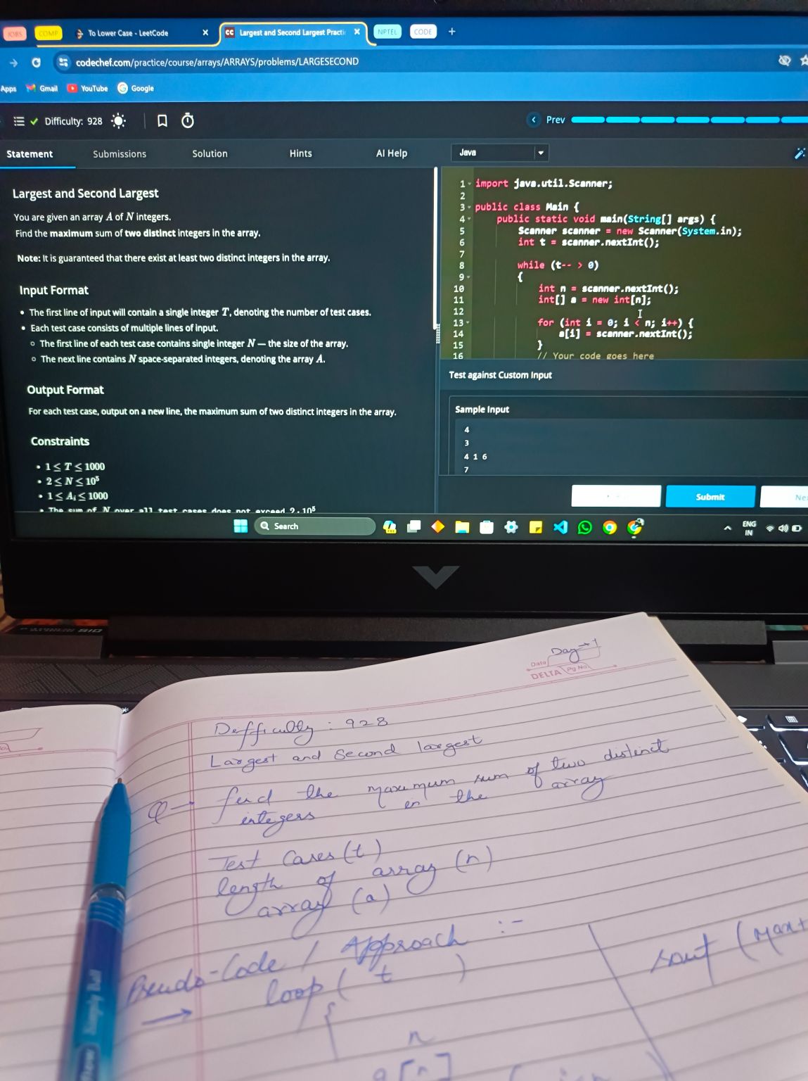Mohd Sahil on LinkedIn: #100dayscodechallenge #dsa #leetcode #codechef ... Mohd Sahil on LinkedIn: #100dayscodechallenge #dsa #leetcode #codechef ...