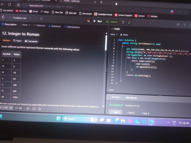 Amit Chaudhari on LinkedIn: #leetcode #coding #problem #100daysofcode # ... Amit Chaudhari on LinkedIn: #leetcode #coding #problem #100daysofcode # ...