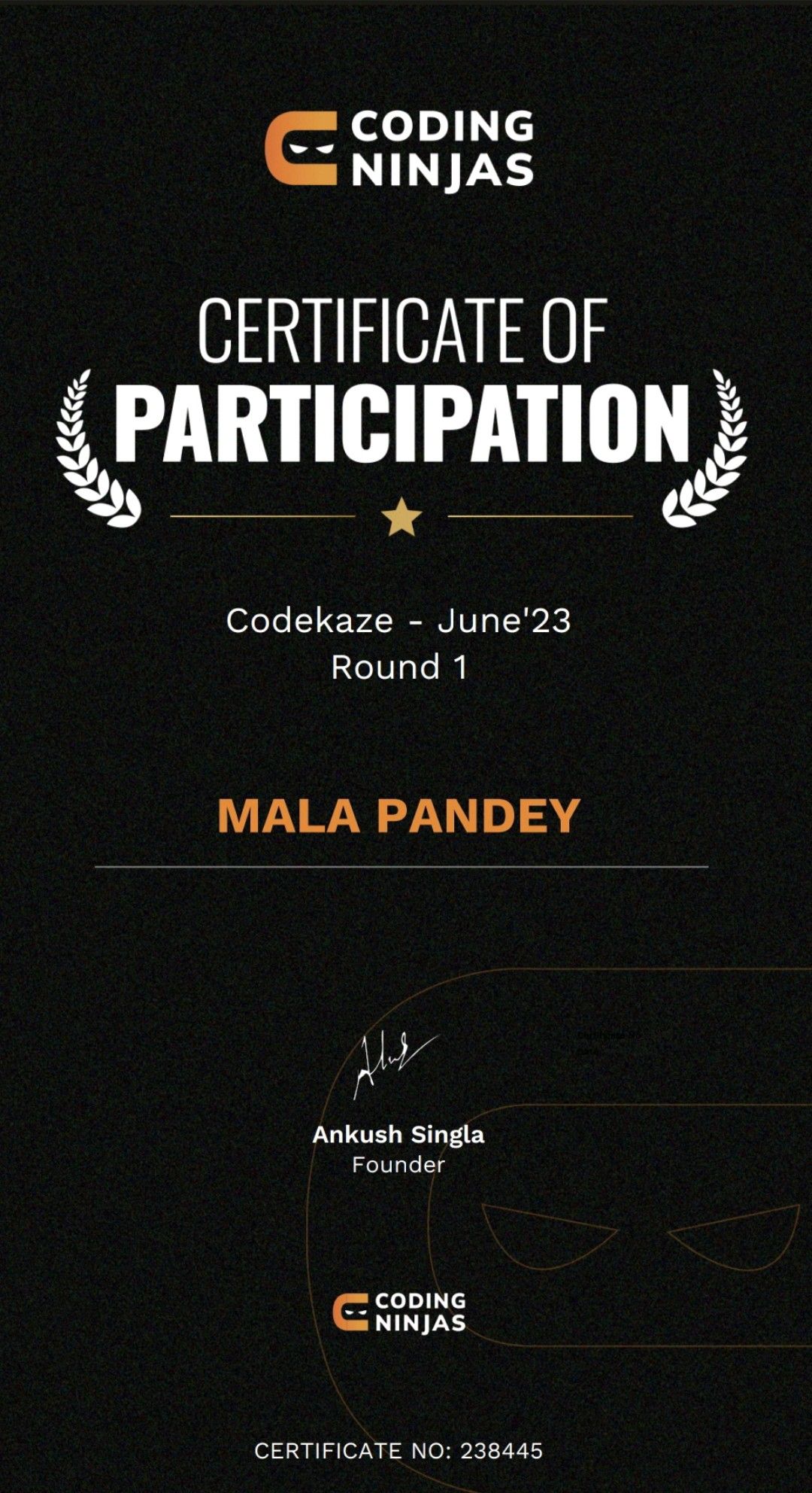 Mala Pandey on LinkedIn: #coding #hiring #codingninjas Mala Pandey on LinkedIn: #coding #hiring #codingninjas