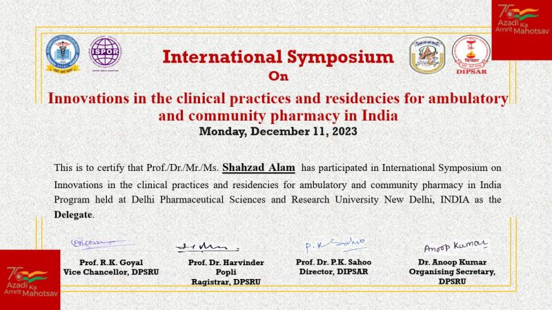 SHAHZAD ALAM on LinkedIn: #dpsru #dipsar SHAHZAD ALAM on LinkedIn: #dpsru #dipsar