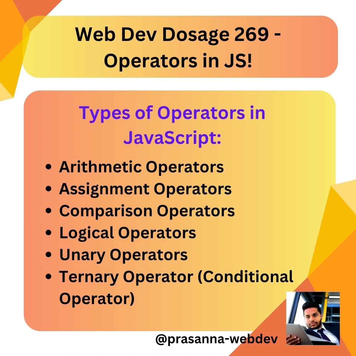 Prasanna D on LinkedIn: #webdevelopment #javascript #coding101 Prasanna D on LinkedIn: #webdevelopment #javascript #coding101