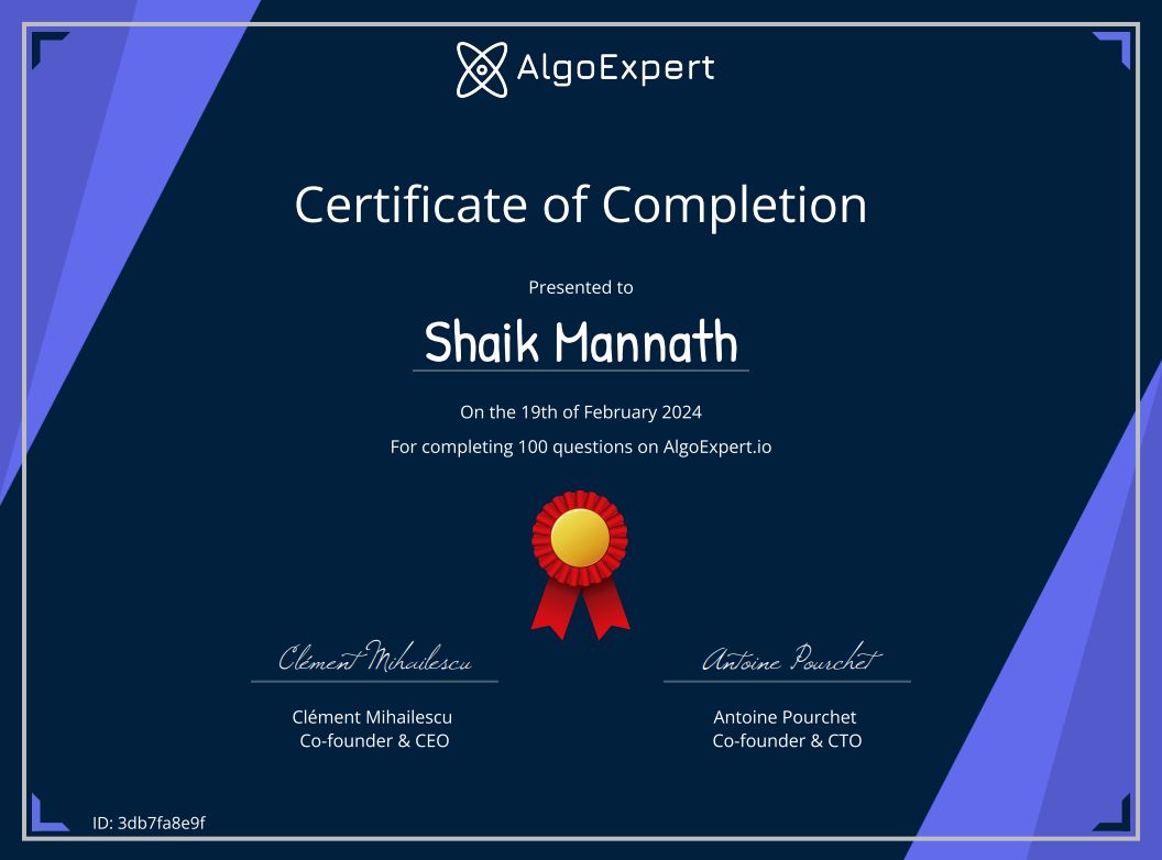 Mannath Shaik on LinkedIn: #algorithms #datastructures # ... Mannath Shaik on LinkedIn: #algorithms #datastructures # ...