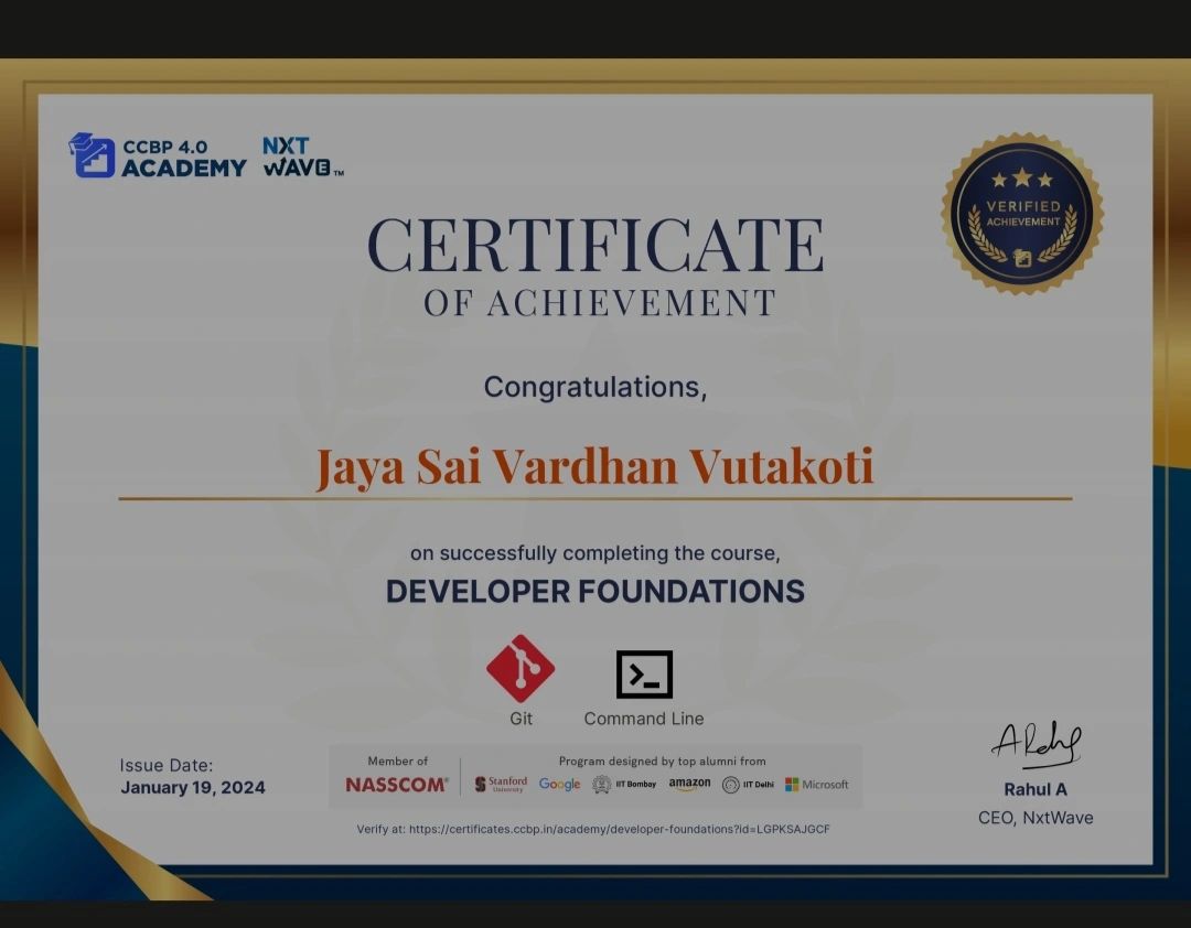 Jayasaivardhan Vutakoti on LinkedIn: #developer #coding #git # ... Jayasaivardhan Vutakoti on LinkedIn: #developer #coding #git # ...