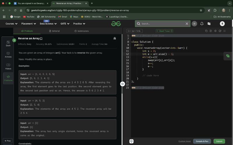 #gfg160 #gfg160 #geekstreak2025 #dsa #codingchallenge #keeplearning ... #gfg160 #gfg160 #geekstreak2025 #dsa #codingchallenge #keeplearning ...