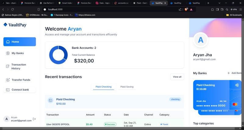 Aditya yadav on LinkedIn: #nextjs #typescript #appwrite #plaid #dwolla ... Aditya yadav on LinkedIn: #nextjs #typescript #appwrite #plaid #dwolla ...