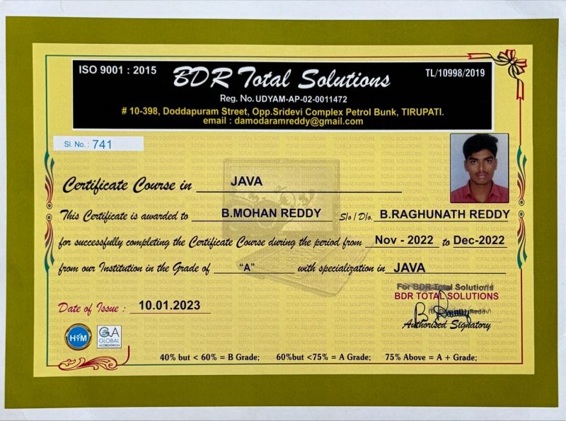 B Mohan Reddy on LinkedIn: #corejava #javaprogramming B Mohan Reddy on LinkedIn: #corejava #javaprogramming