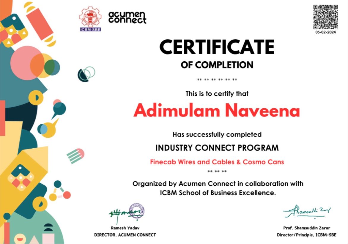 Naveena Adimulam on LinkedIn: #acumenconnect Naveena Adimulam on LinkedIn: #acumenconnect