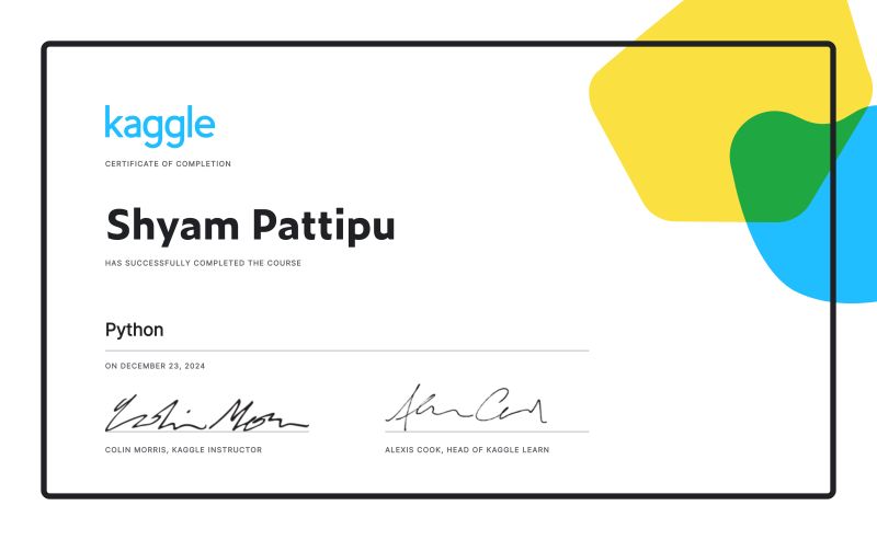 Shyam PATTIPU on LinkedIn: #kaggle #python #datascience # ... Shyam PATTIPU on LinkedIn: #kaggle #python #datascience # ...