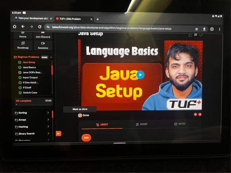 Rishav Chatterjee 🇮🇳 on LinkedIn: #java #java #striver #v2 #free #paid ... Rishav Chatterjee 🇮🇳 on LinkedIn: #java #java #striver #v2 #free #paid ...