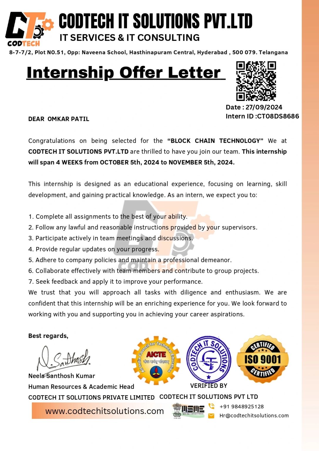 Omkar Patil on LinkedIn: #internship #newbeginnings #grateful #careergrowth Omkar Patil on LinkedIn: #internship #newbeginnings #grateful #careergrowth