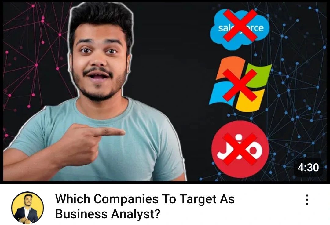 How to Target Ideal Companies as a Business Analyst | Aashutosh Darekar ... How to Target Ideal Companies as a Business Analyst | Aashutosh Darekar ...