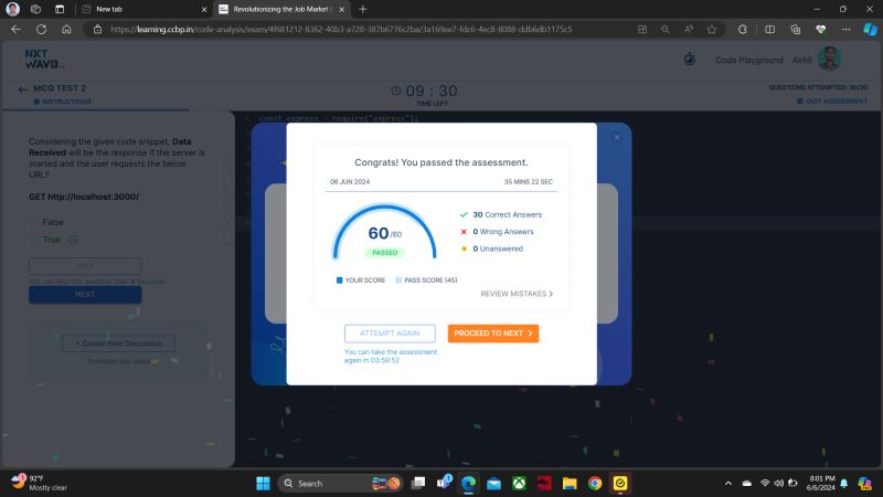 Mittapalli Akhil on LinkedIn: #happy #to #share #nodejs #mocktest # ... Mittapalli Akhil on LinkedIn: #happy #to #share #nodejs #mocktest # ...