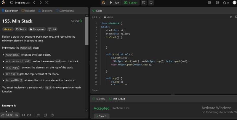 Vikash Kumar on LinkedIn: #day14 #dsa #leetcode #stackproblems # ... Vikash Kumar on LinkedIn: #day14 #dsa #leetcode #stackproblems # ...