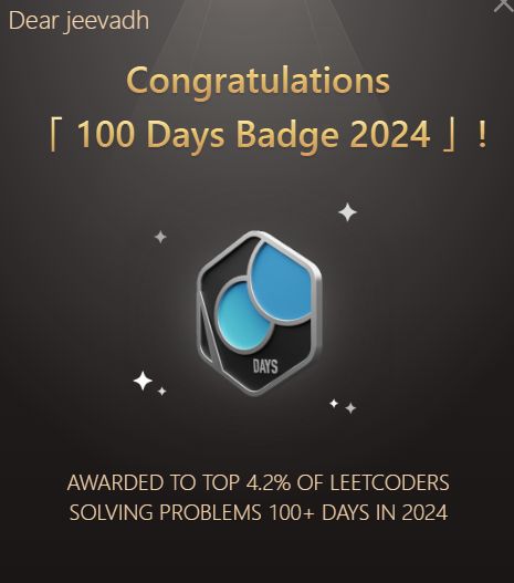 Jeeva Dhamija on LinkedIn: Excited to share that I've earned the 100 ... Jeeva Dhamija on LinkedIn: Excited to share that I've earned the 100 ...