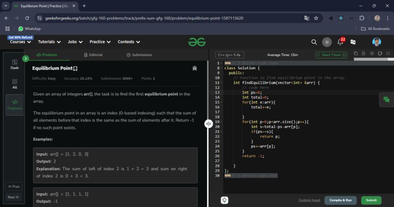 Mayank Shukla on LinkedIn: #gfg160 #geekstreak2024 #codingchallenge # ... Mayank Shukla on LinkedIn: #gfg160 #geekstreak2024 #codingchallenge # ...