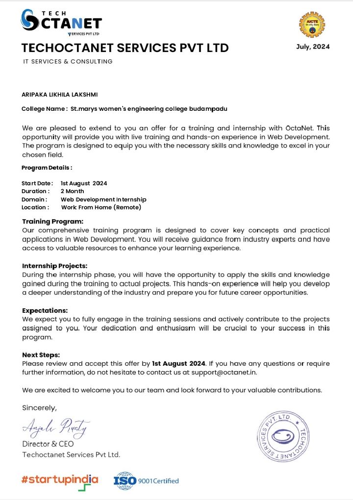 Likhila Aripaka on LinkedIn: Hey Connections 👋 👋 I Trilled To Announce ... Likhila Aripaka on LinkedIn: Hey Connections 👋 👋 I Trilled To Announce ...
