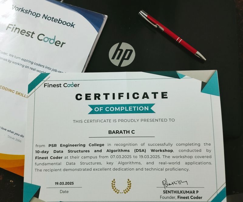 #dsa #coding #learning #fineshcoder #problemsolving | Barath C #dsa #coding #learning #fineshcoder #problemsolving | Barath C