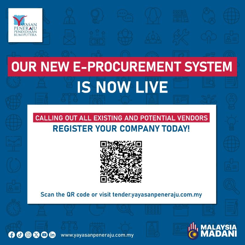 Yayasan Peneraju on LinkedIn: #procurement # ... Yayasan Peneraju on LinkedIn: #procurement # ...