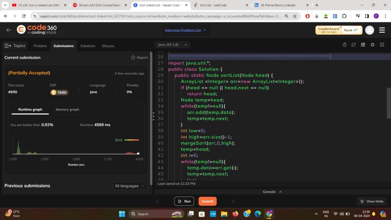 #day77 #100daysofcode #dsa #java #linkedlist #codestudio #100daysofcode ... #day77 #100daysofcode #dsa #java #linkedlist #codestudio #100daysofcode ...