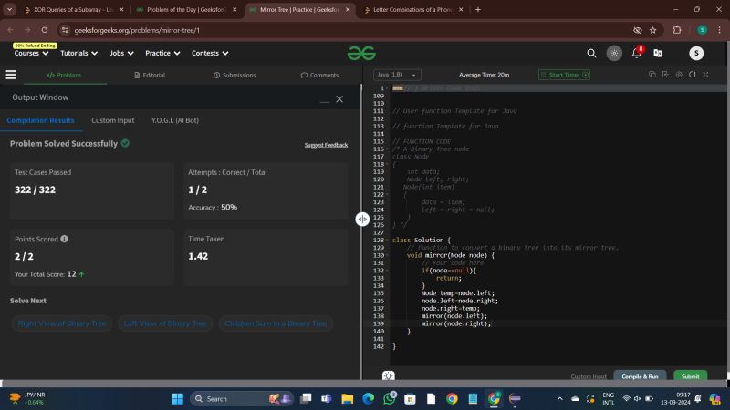 Shiva Raj on LinkedIn: #geeksforgeeks #potd #binarytree # ... Shiva Raj on LinkedIn: #geeksforgeeks #potd #binarytree # ...