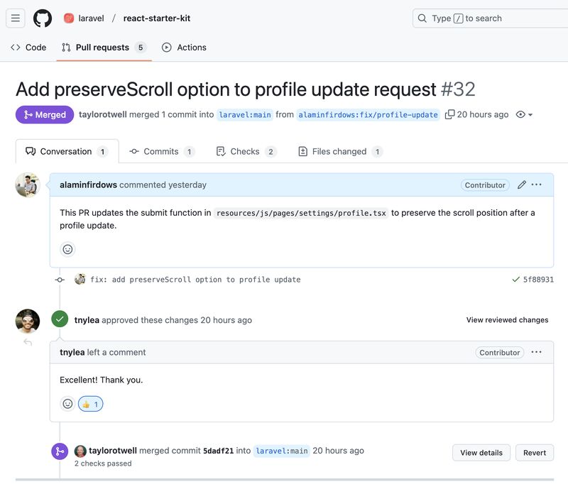Al-Amin Firdows on LinkedIn: #laravel #php #laravel12 Al-Amin Firdows on LinkedIn: #laravel #php #laravel12